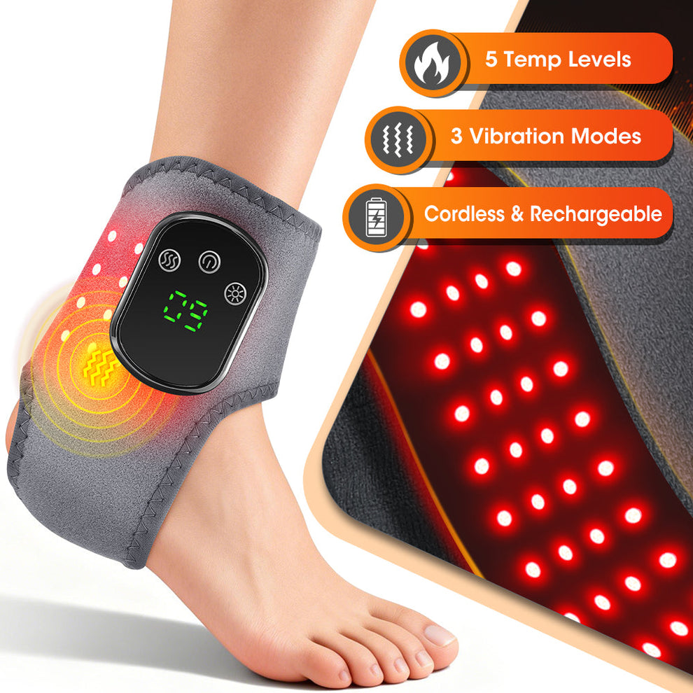 Red Light Therapy Cordless Ankle Massager – HailiCare Health & Beauty